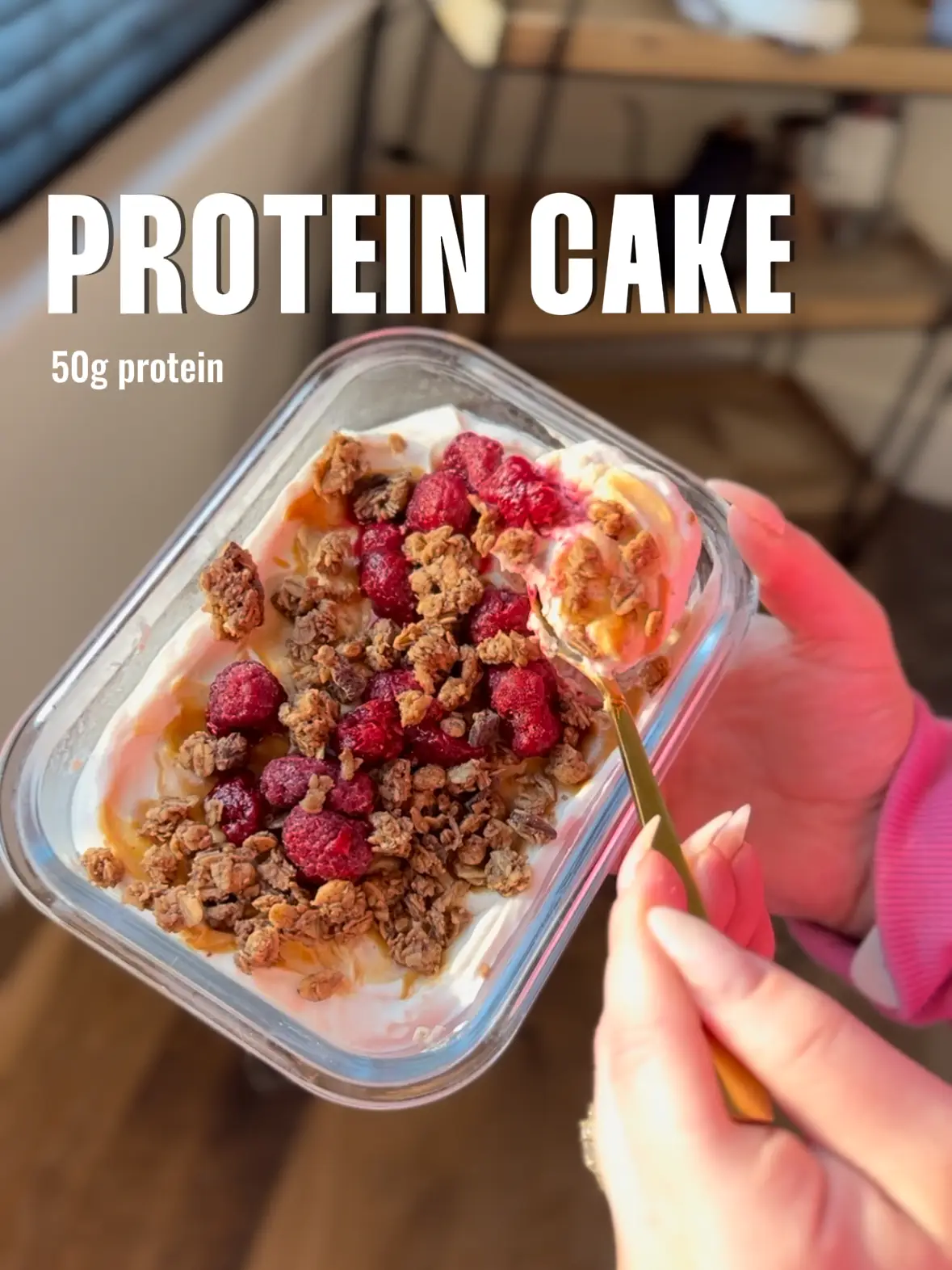 PROTEIN CAKE?!?! yes plz | Gallery posted by Emilie | Lemon8