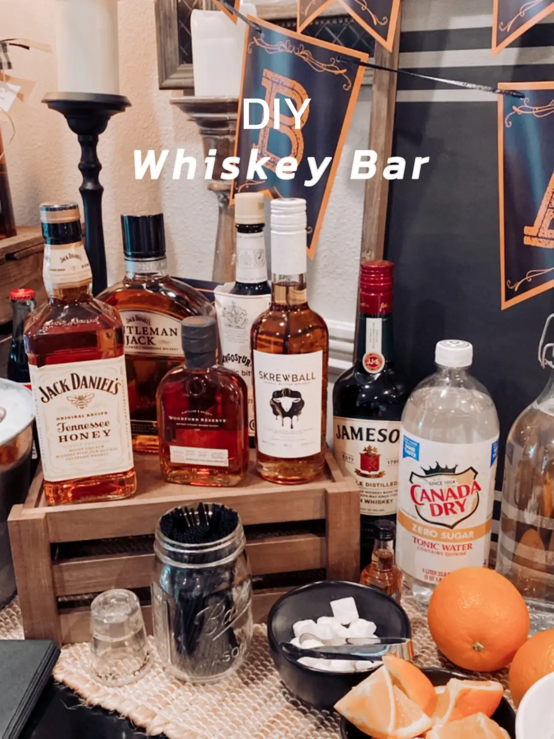 DIY Whiskey Bar🥃 | Gallery posted by Thegiftstagram | Lemon8