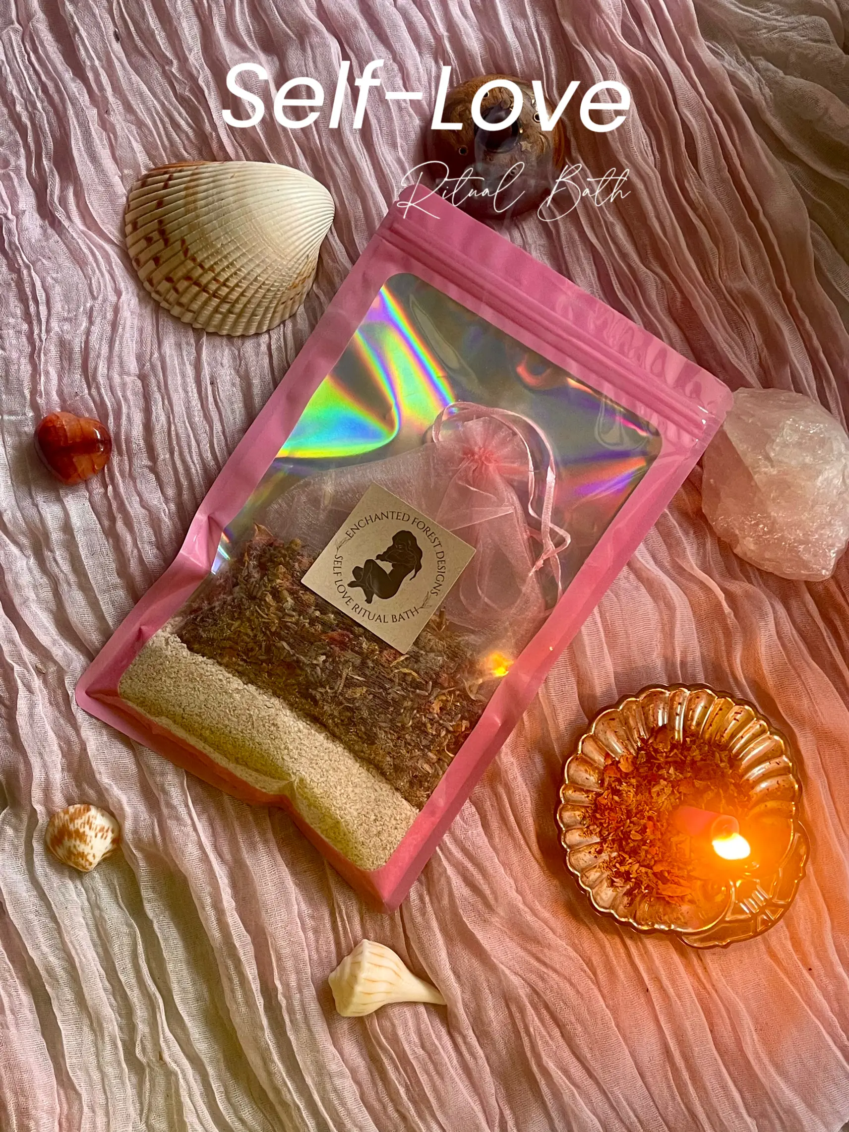 SELF-LOVE💕 RITUAL BATH 🛁 | Video published by EnchantedForest | Lemon8