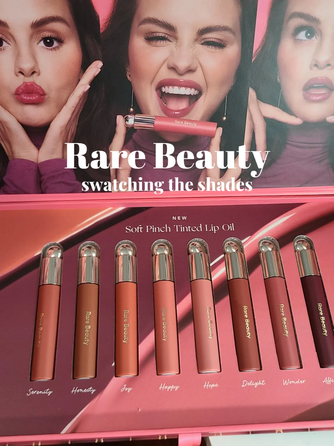 Swatching Rare beauty soft pitch tinted lip oil | Gallery posted by ...
