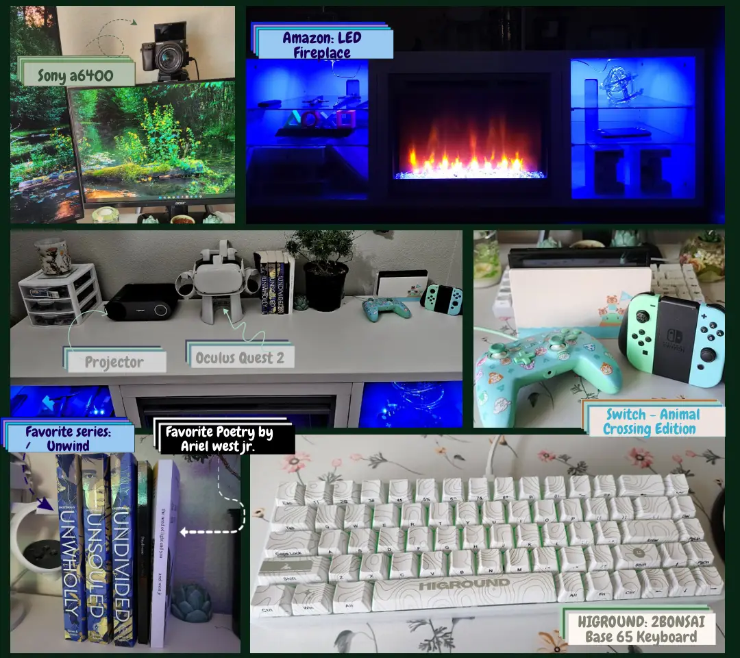 realistic un-aesthetic gaming/work setup 🎮 | แกลเลอรีที่โพสต์โดย Holly ...