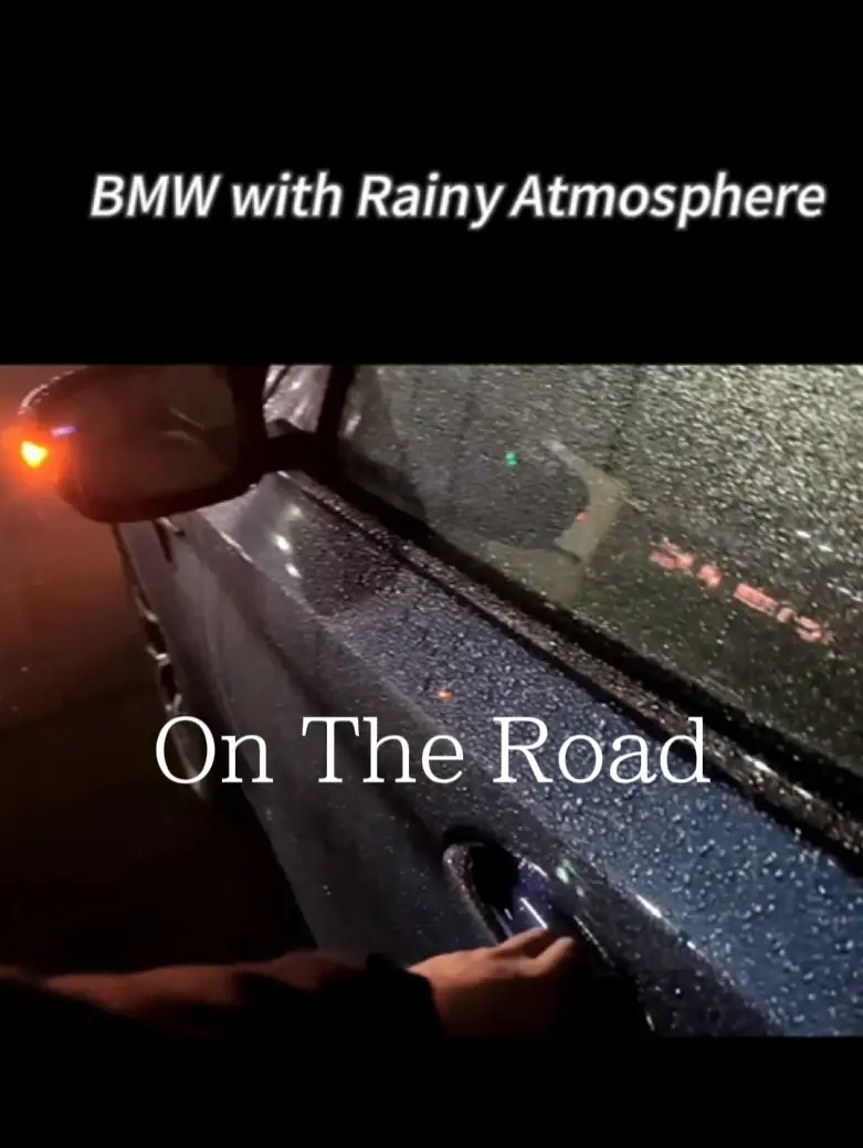 🔲 ️🔷BMW in the rain | Video published by CarshowEzone | Lemon8