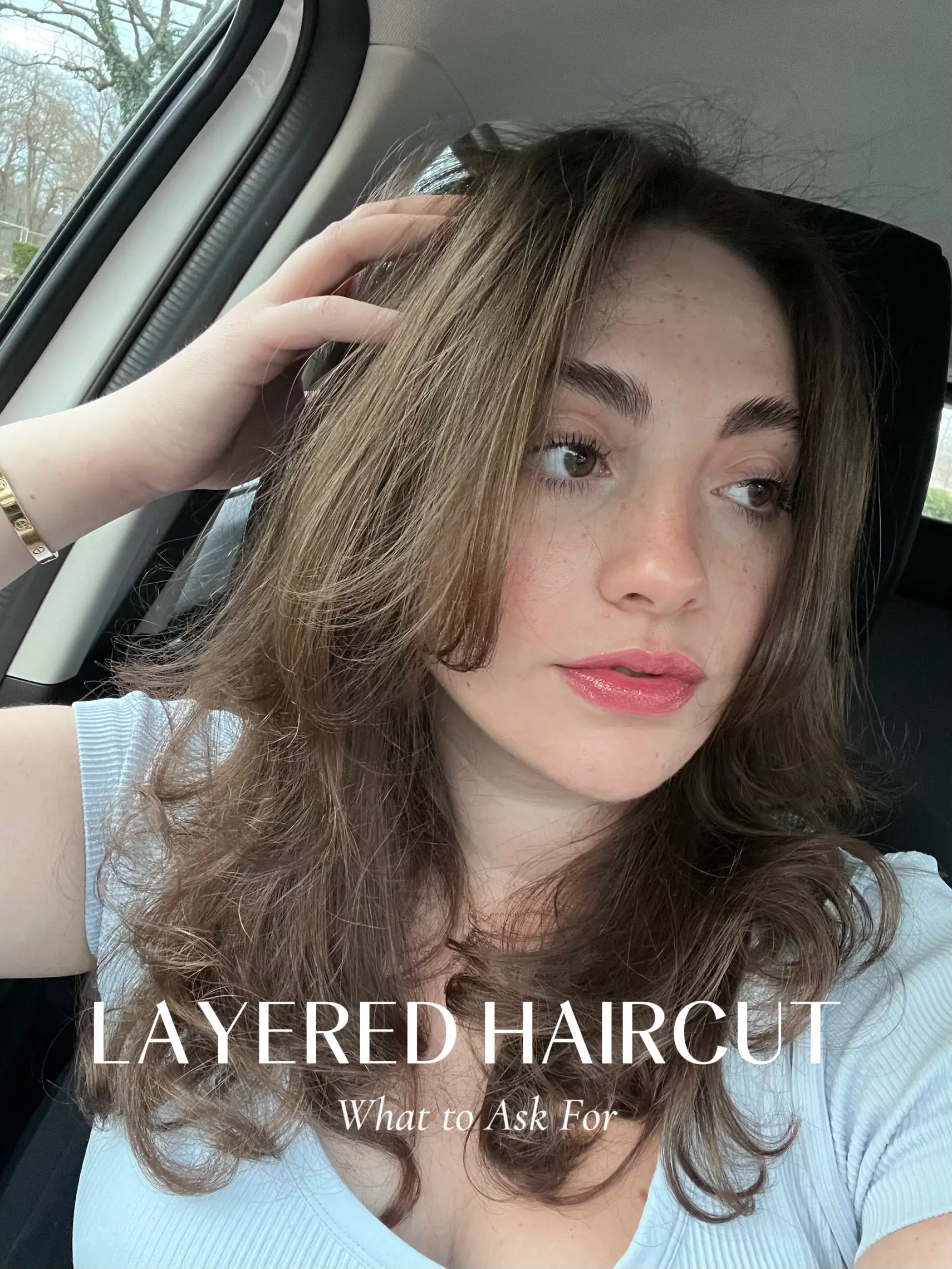 layered haircut - what to ask for | Gallery posted by StefMontalbano | Lemon8