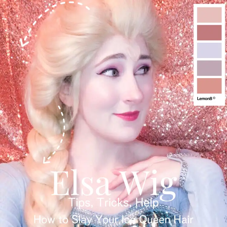Tips for Styling a Basic Elsa Wig | Gallery posted by kitty | Lemon8