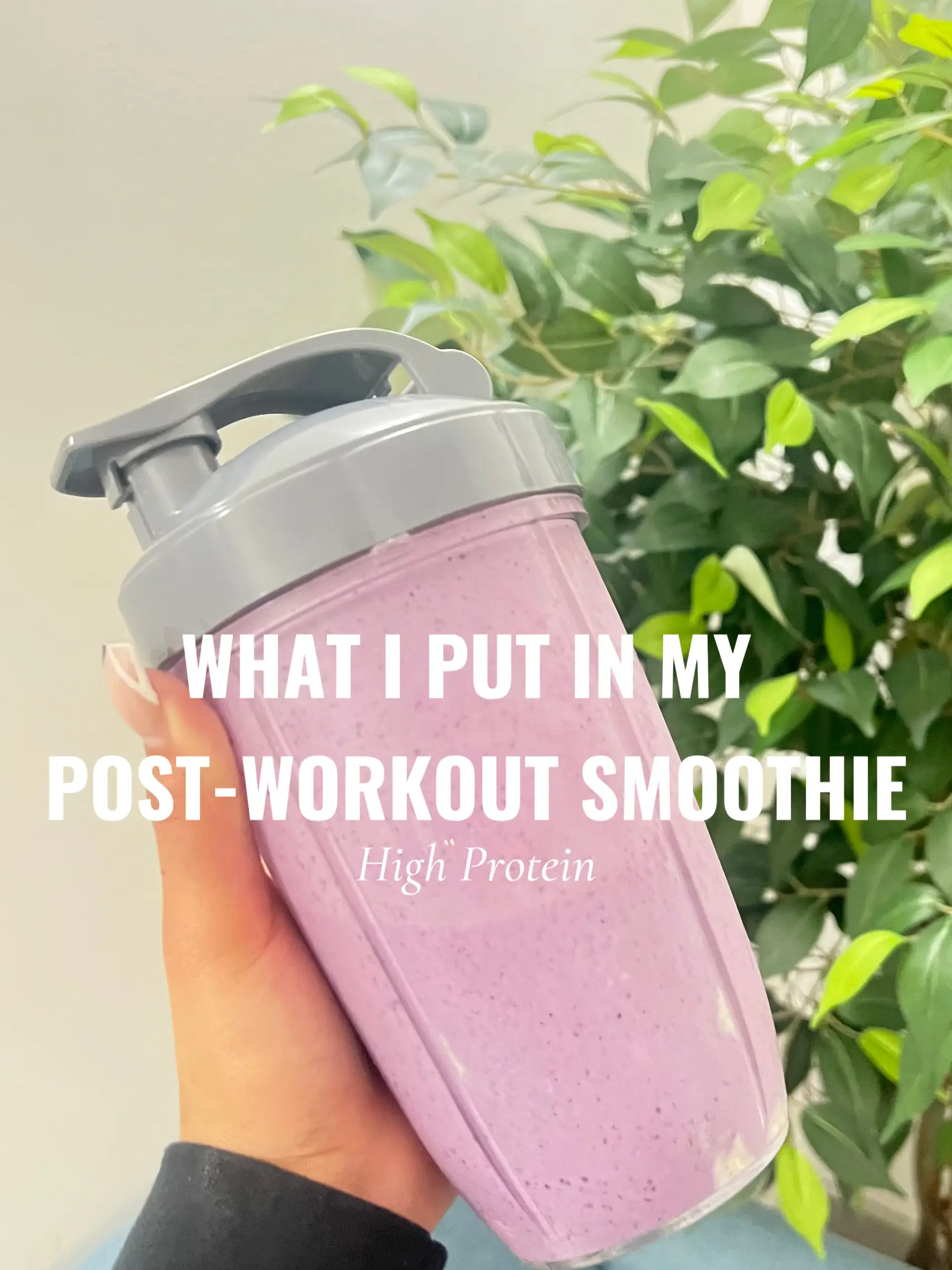 post workout smoothie recipe 💗 | Gallery posted by Kaylah Young | Lemon8