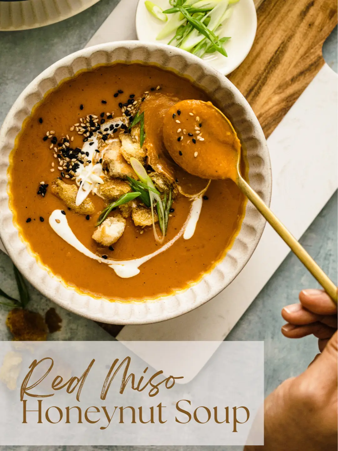 Miso Honeynut Soup | แกลเลอรีที่โพสต์โดย Honeysuckle | Lemon8