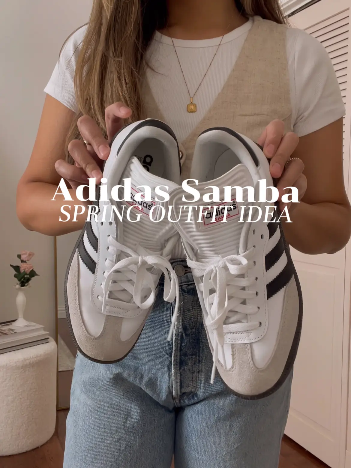 Adidas Samba Spring Outfit Idea | แกลเลอรีที่โพสต์โดย Jess Devine | Lemon8