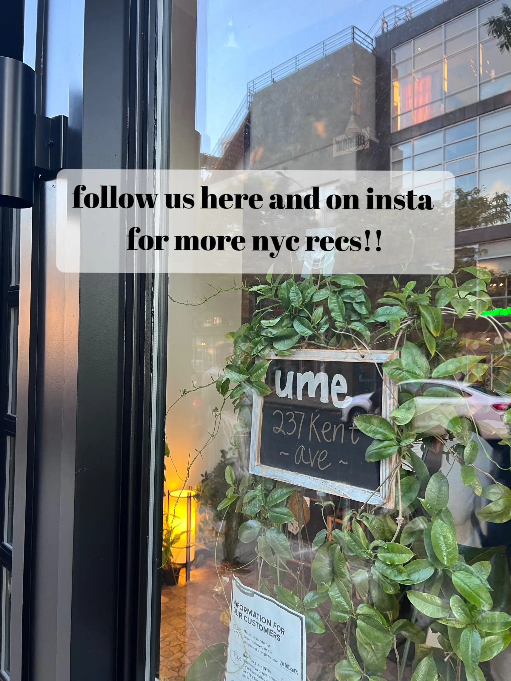 📍UME, NYC | แกลเลอรีที่โพสต์โดย NYC+SF FOODIES | Lemon8