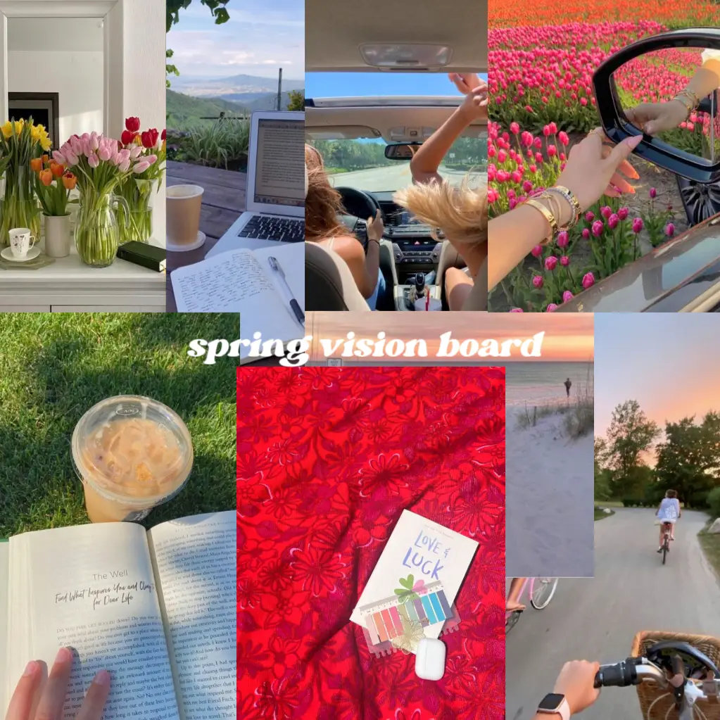 Spring vision board | Gallery posted by Sarra | Lemon8