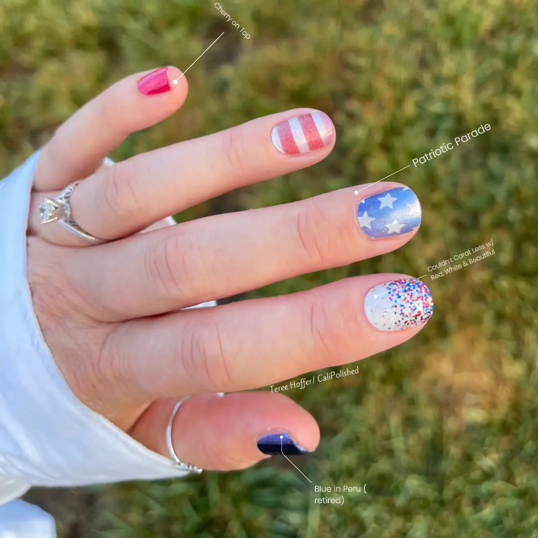 Memorial Day Mani 🇺🇸 | Gallery posted by Teree | Lemon8