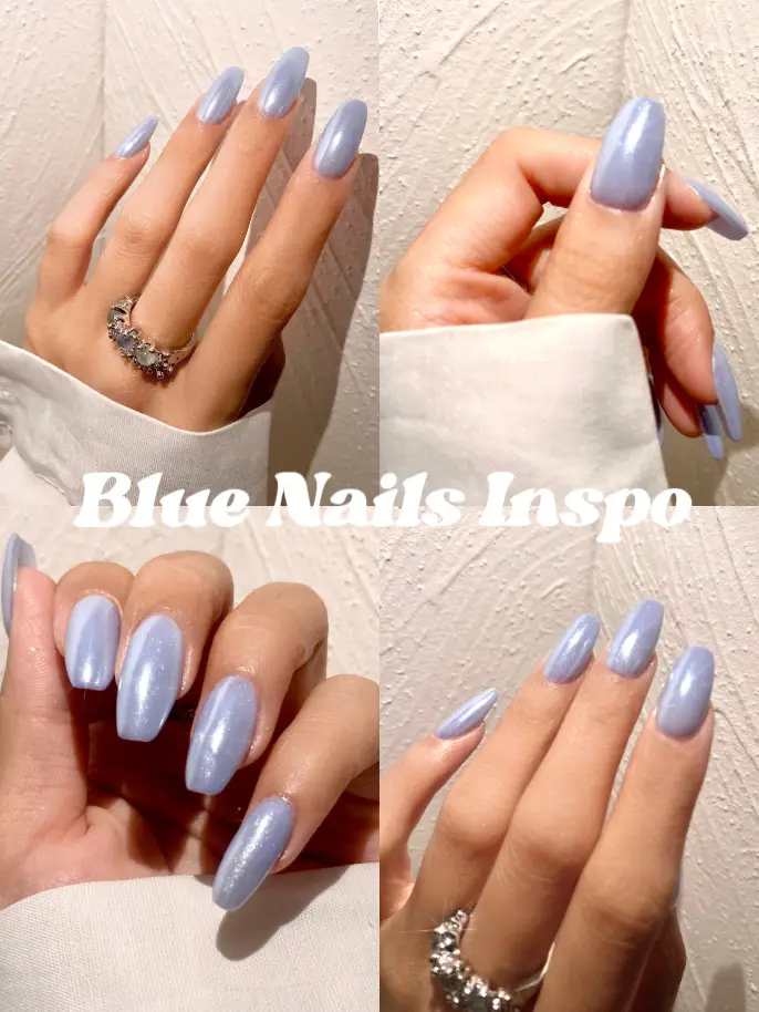 Blue Chrome Nails Inspo | Jennie’s Coachella look | Gallery posted by ...