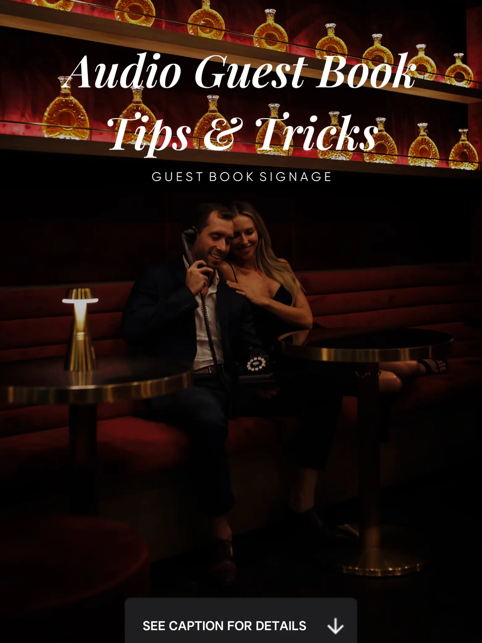 AUDIO GUEST BOOK TIPS & TRICKS 💡Guest Book Signage | Gallery posted by ...
