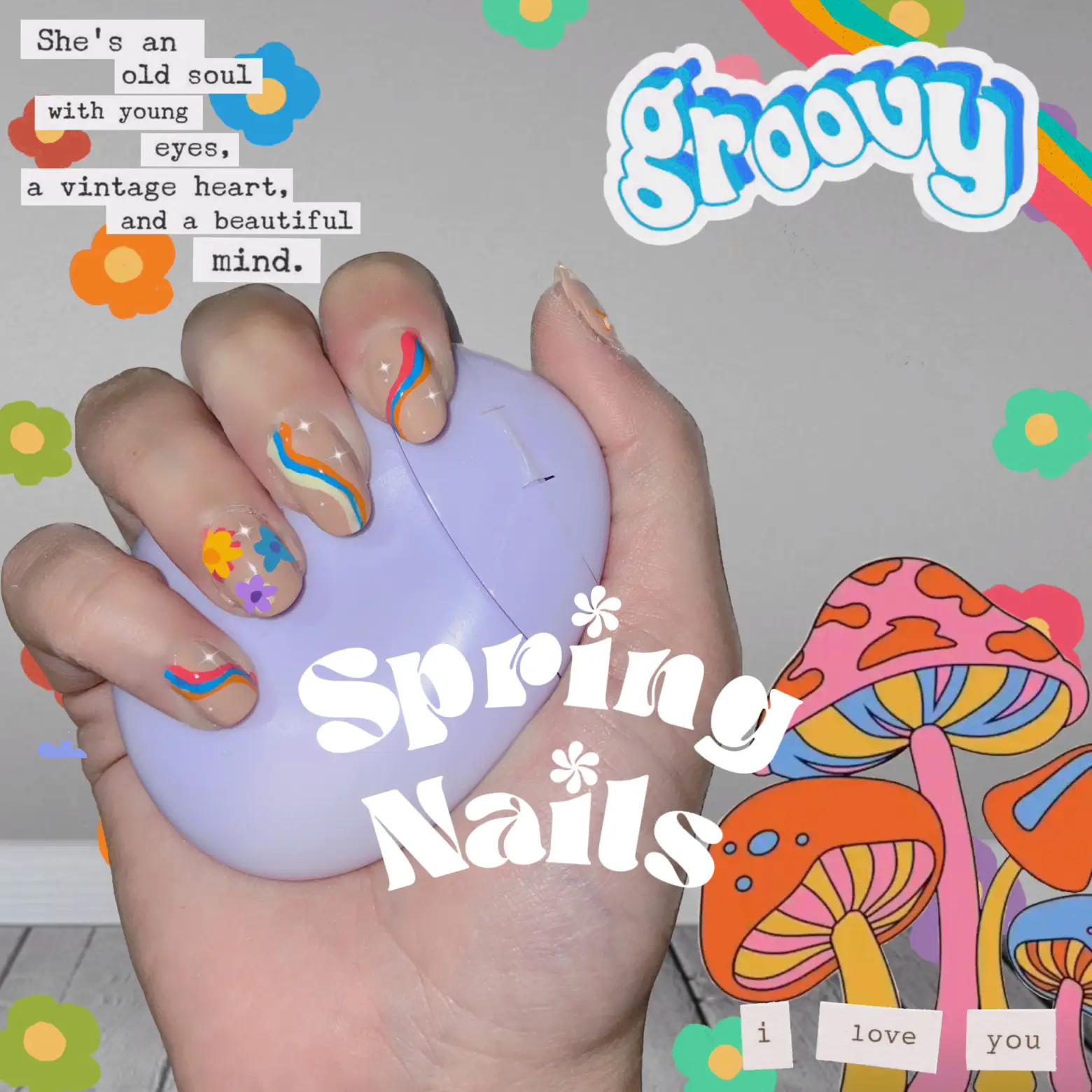 Groovy Nails | Gallery posted by Amarabelle | Lemon8