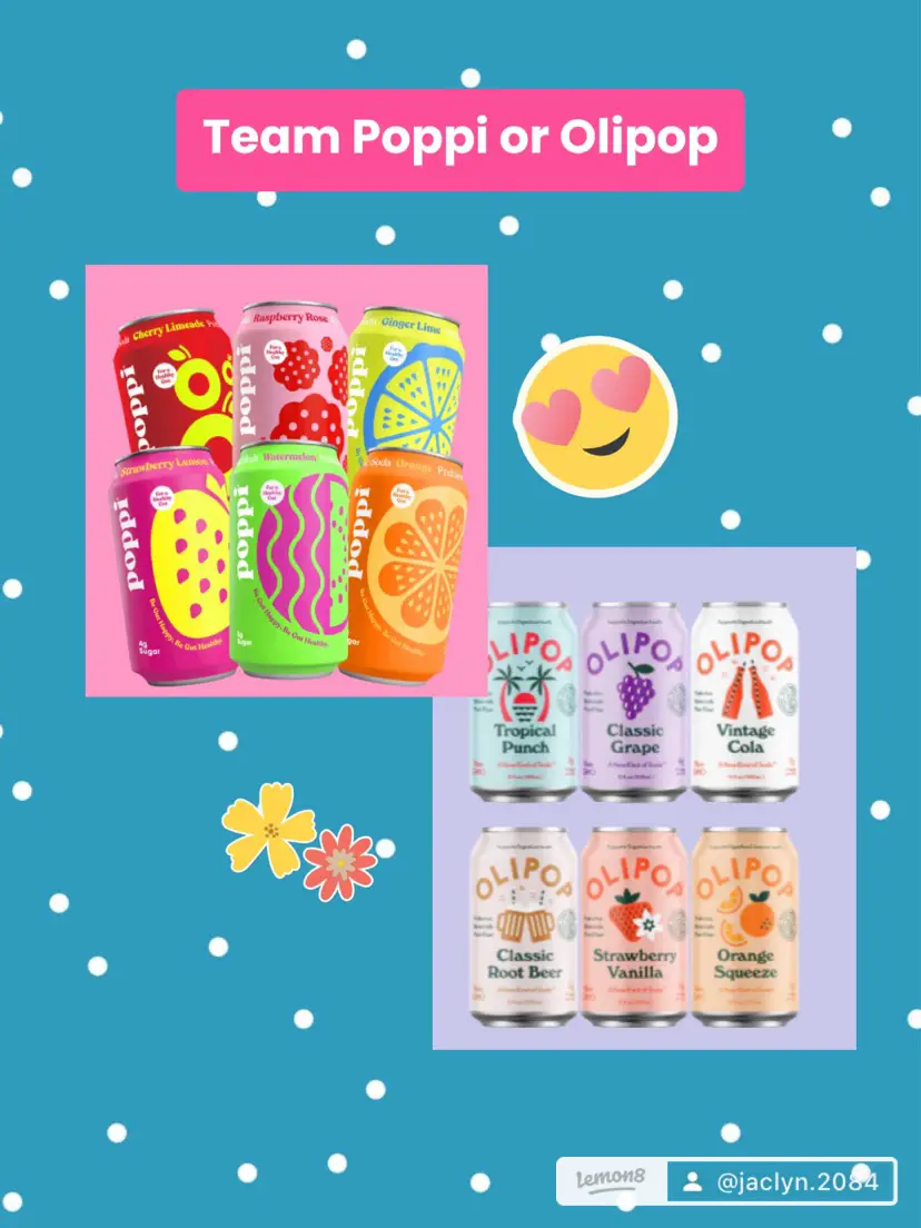 Team Poppi or Olipop? 🍇🍋🍓🍒🍉🍊 | Gallery posted by Laugh.and.Love | Lemon8
