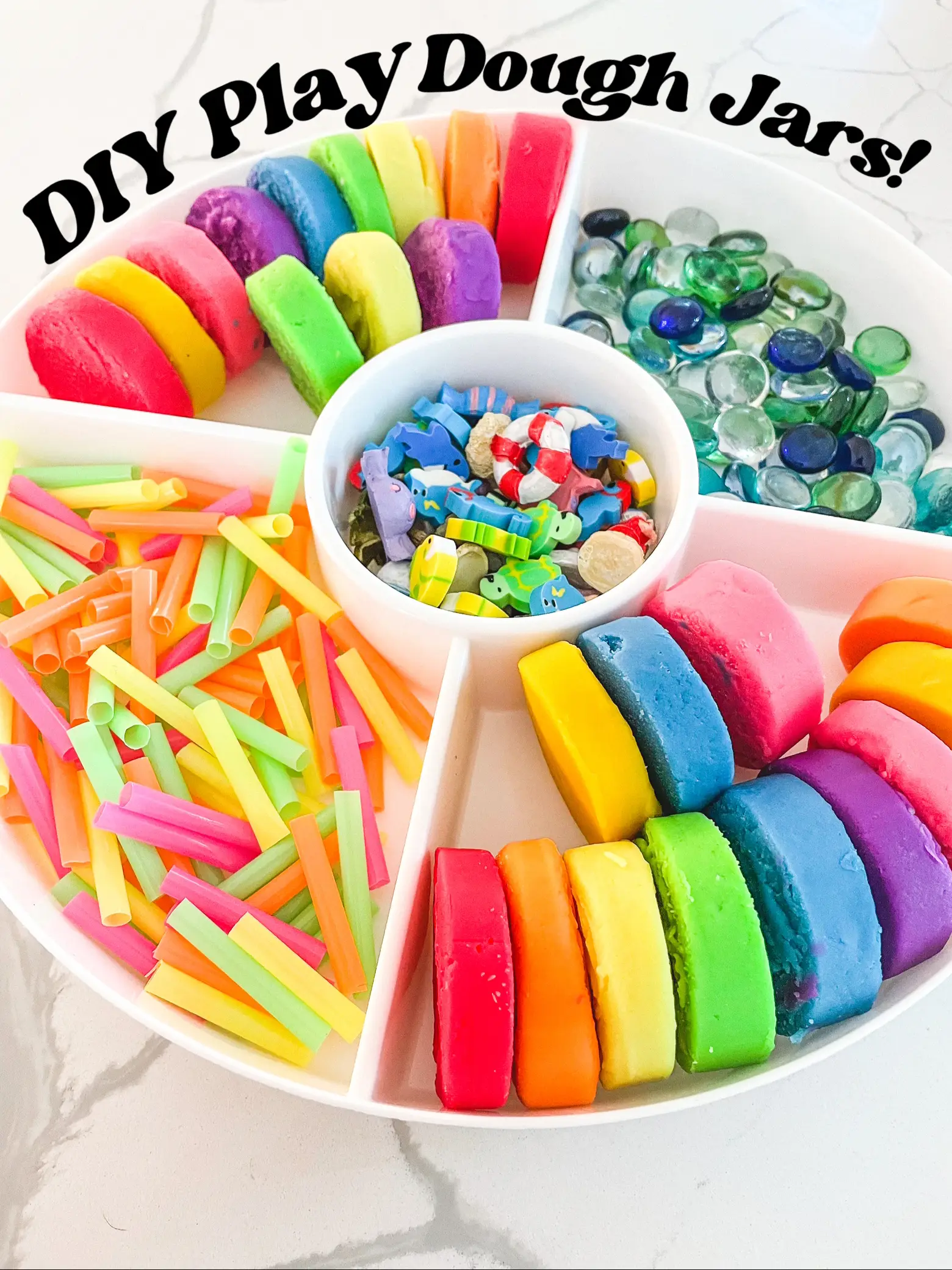 DIY Play Dough Jars! | Video published by Casey W. | Lemon8