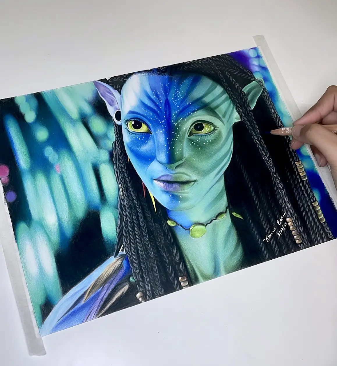 Drawing Neytiri from Avatar the Way of Water | Gallery posted by ...