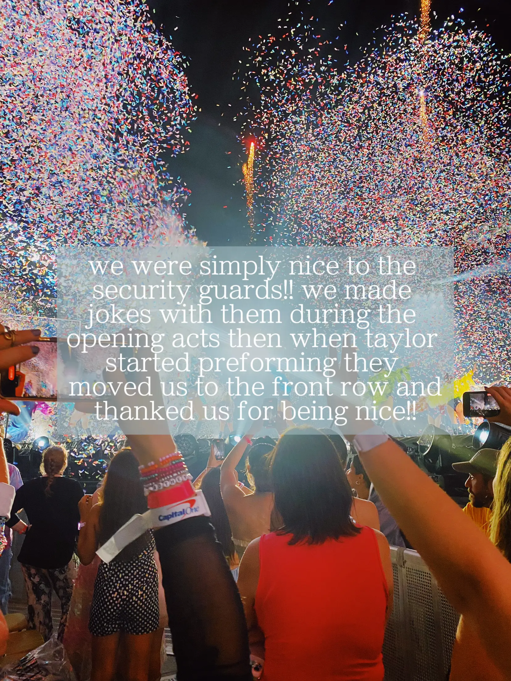 how we got FRONT ROW seats at the eras tour!! | Gallery posted by macy ...