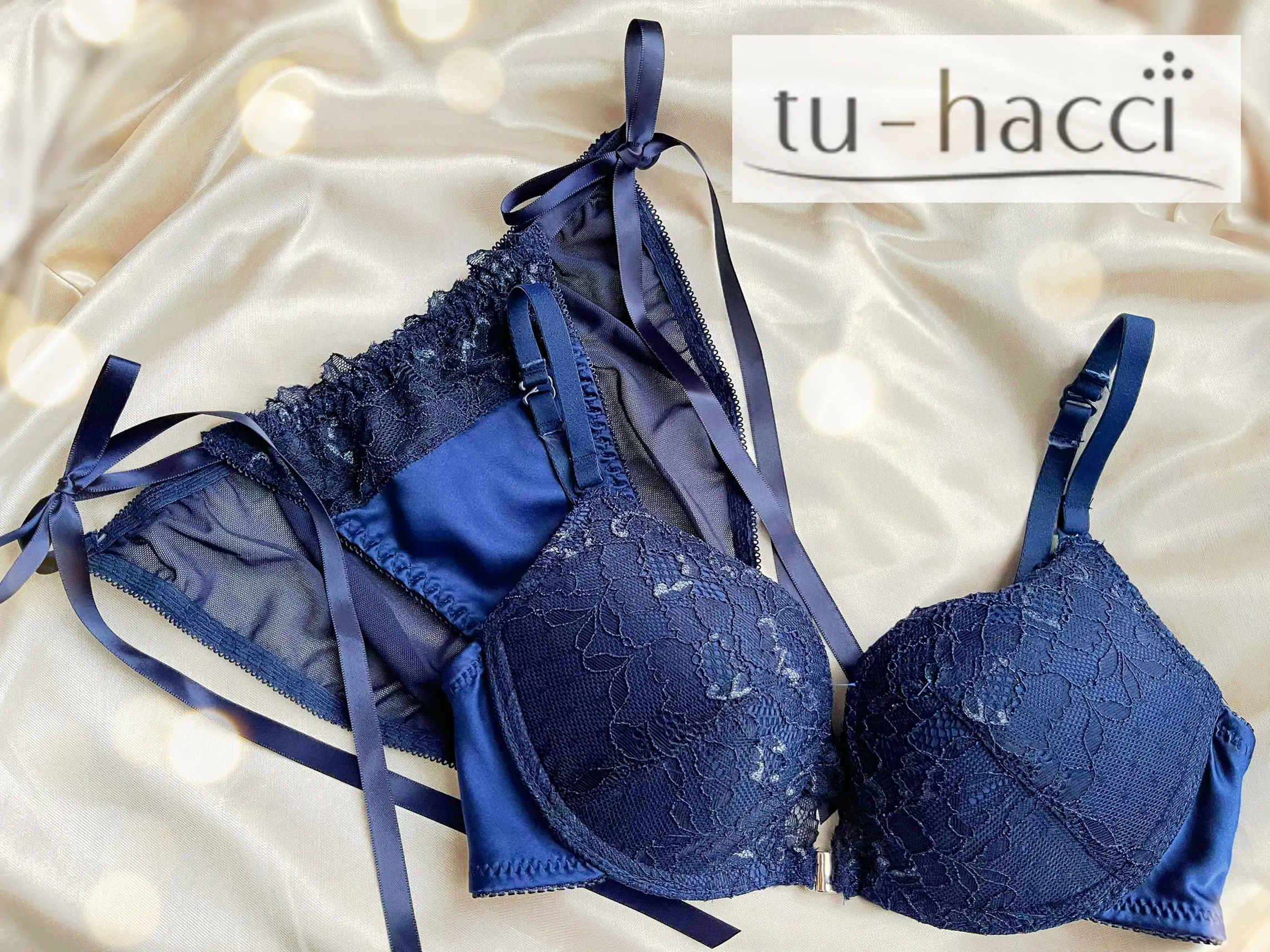 💗tu-hacci フロントホックブラ&紐パンショーツ💗 | yayoが投稿したフォトブック | Lemon8