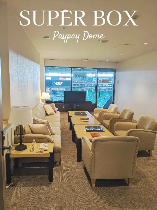 【福岡PAYPAYドーム】SUPER BOXで野球観戦⚾️ | ☆mayumi☆が投稿したフォトブック | Lemon8
