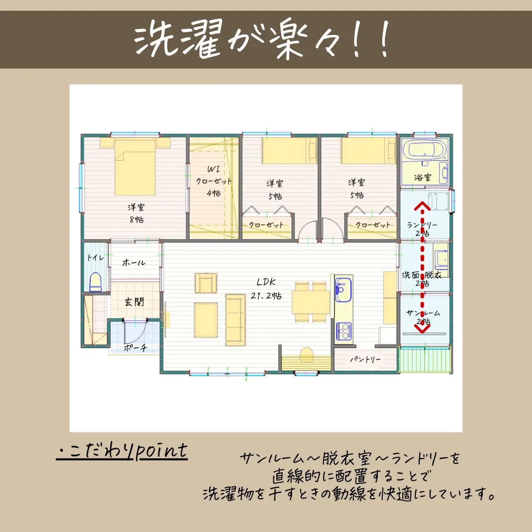 LDK広すぎっ！30坪の間取り🏠 | うちマド！｜30坪の間取り図鑑が投稿したフォトブック | Lemon8