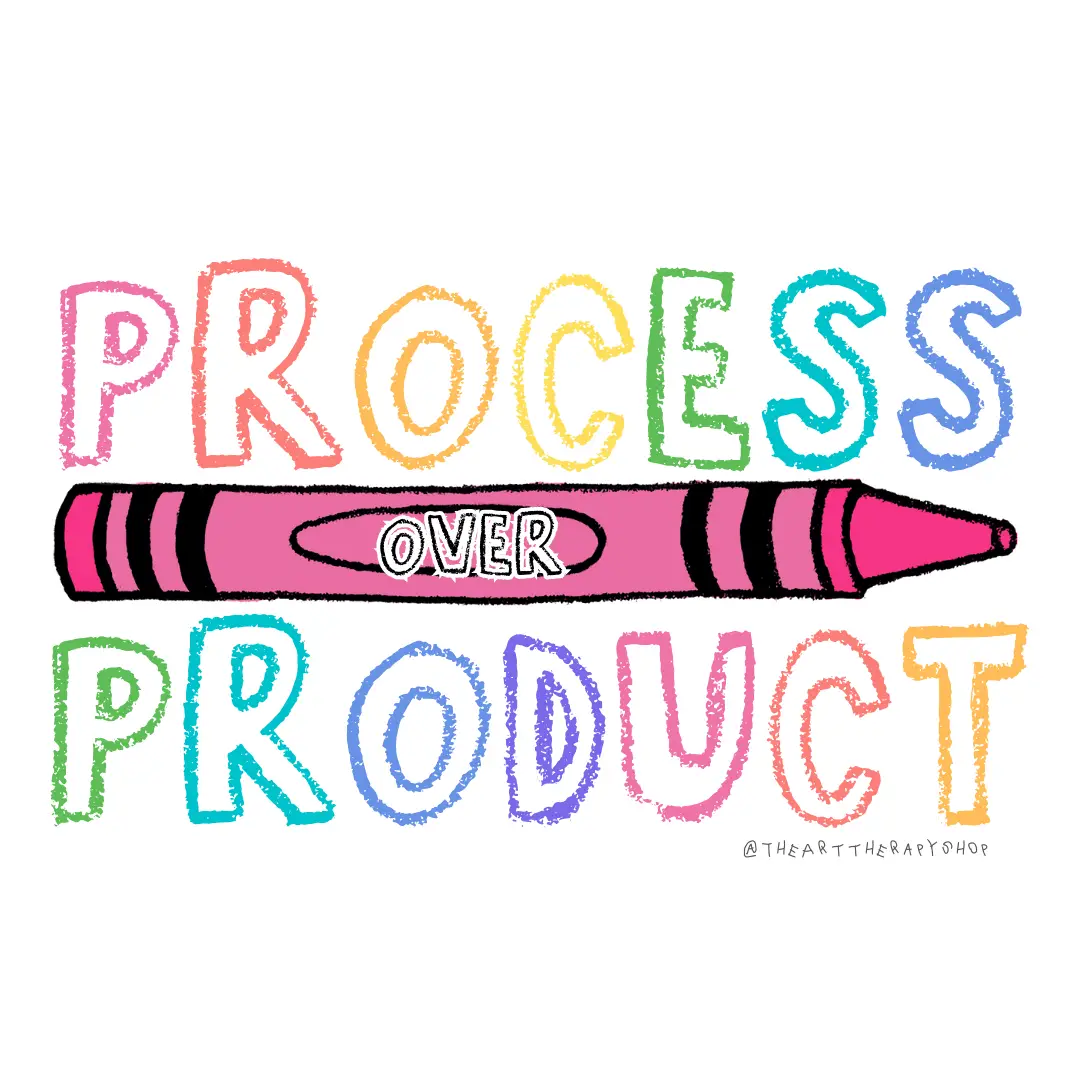 Process over Product! 🖍️🌈⁠ | Gallery posted by ArtTherapyShop | Lemon8