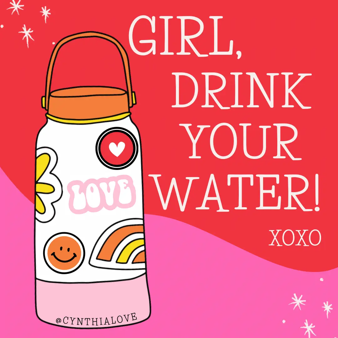 Stay Hydrated Friends | แกลเลอรีที่โพสต์โดย CynthiaLove | Lemon8