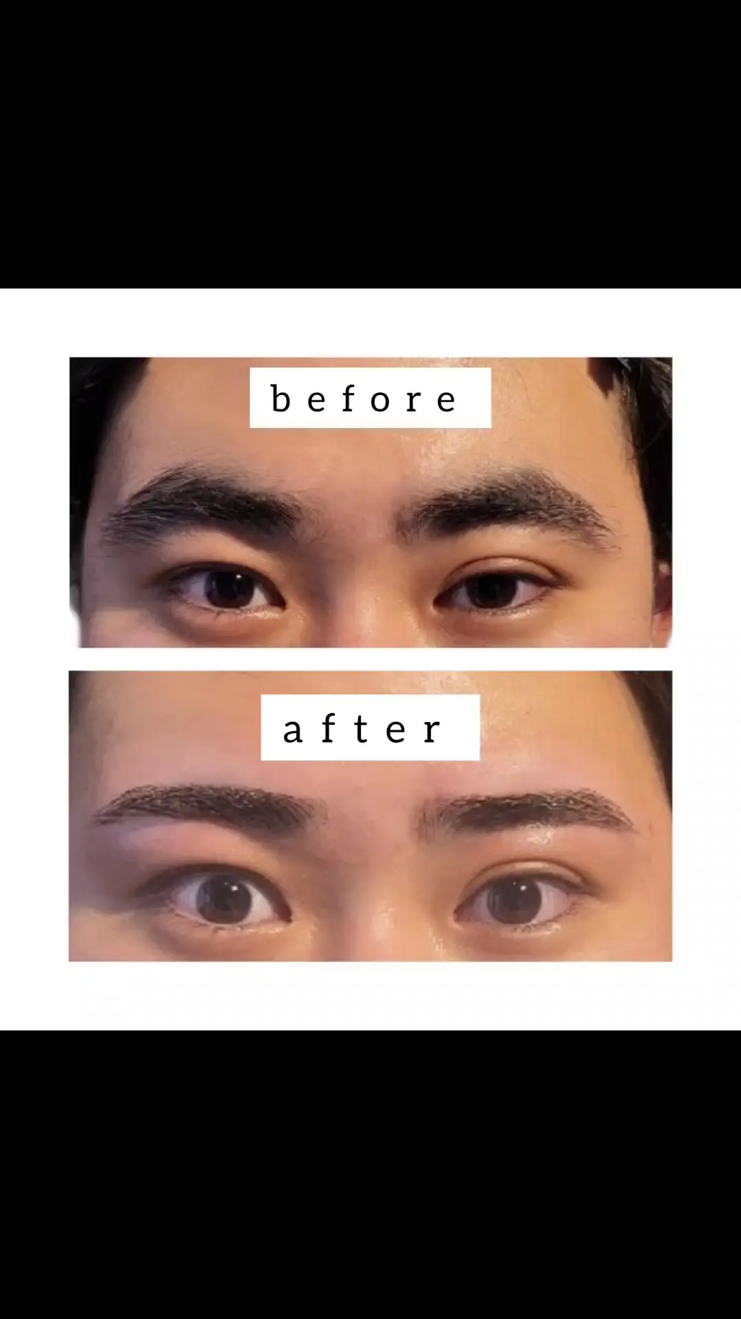 Eyebrows change 80% of the face.‼️ | Video published by eyebrow tanaka ...
