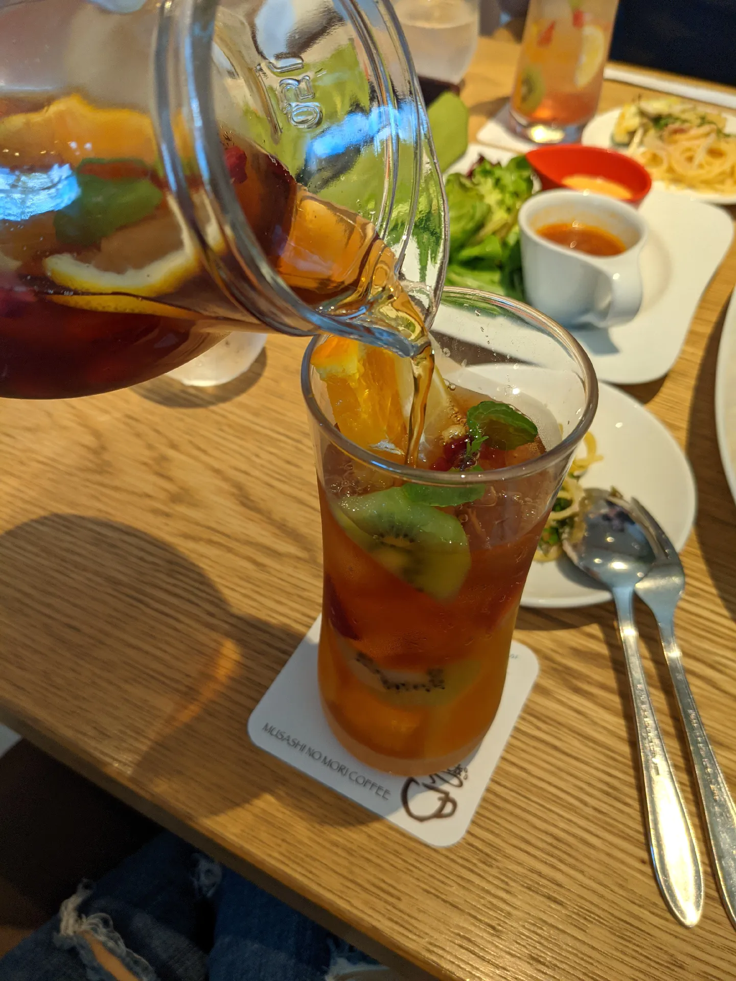 Fruit tea at Musashinomori Coffee | Gallery posted by ChieNakai | Lemon8