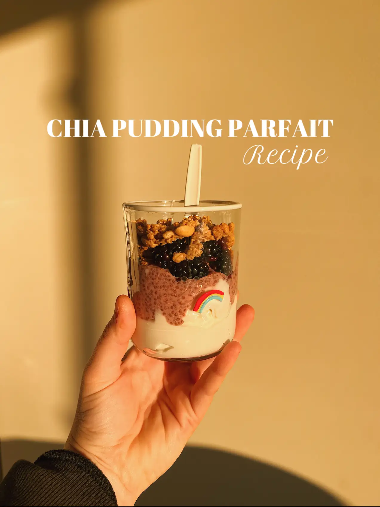 Chia pudding parfait recipe 🫐 | แกลเลอรีที่โพสต์โดย Kayla Neumann | Lemon8