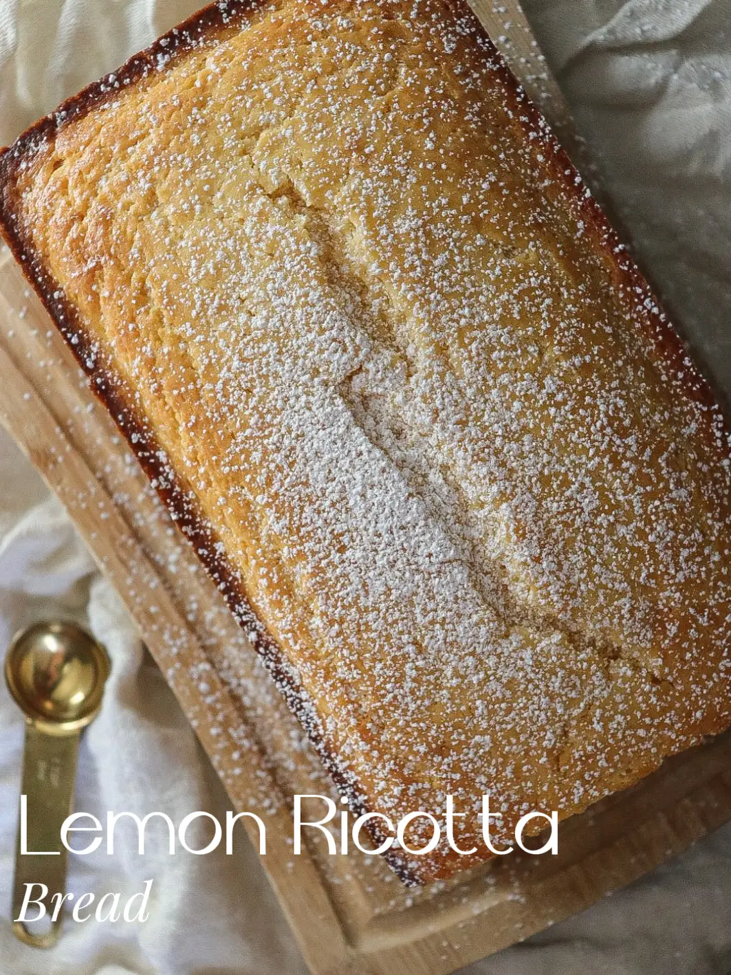 Lemon Ricotta Bread | Video published by gathering.page | Lemon8