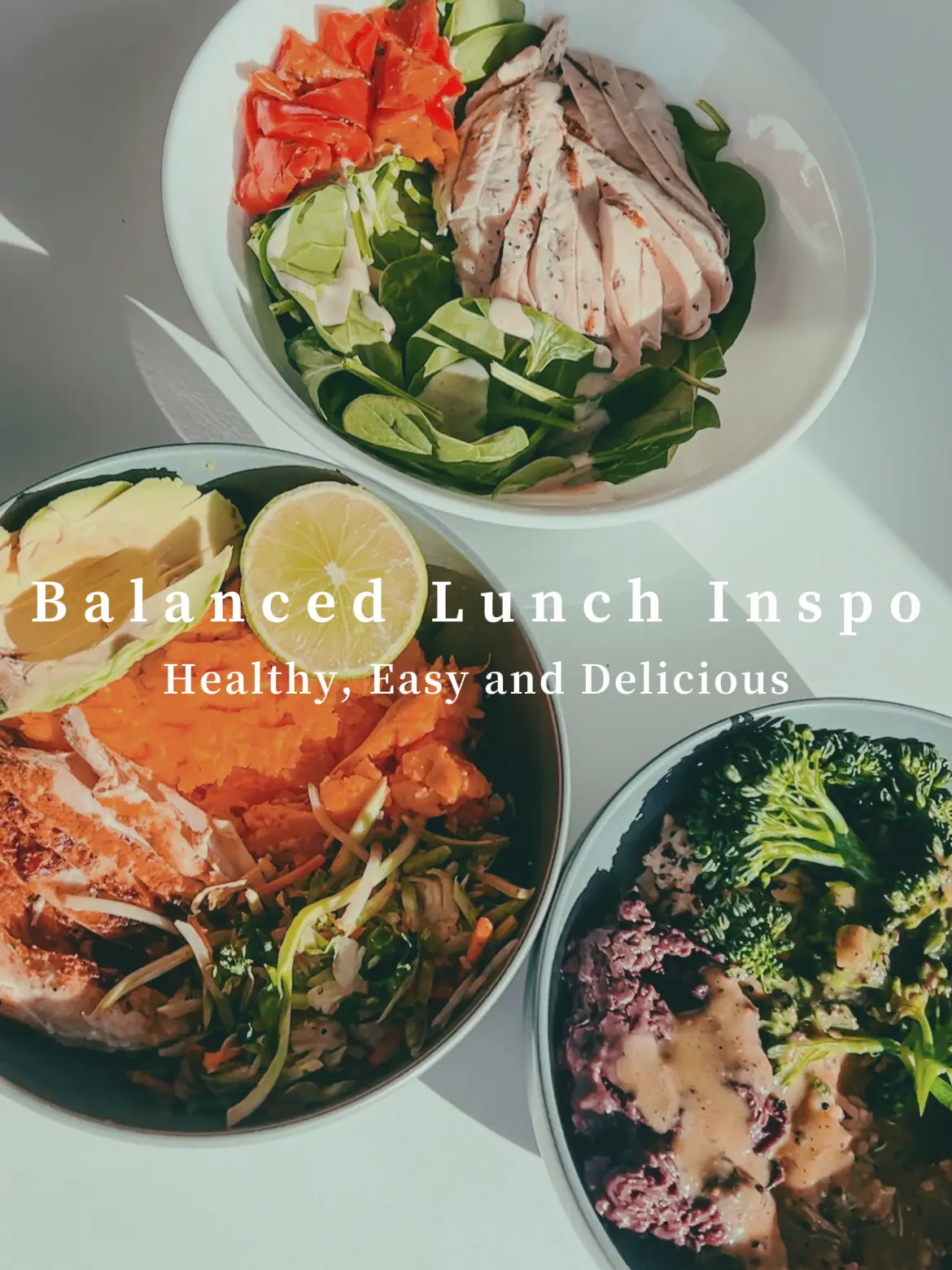 MEAL INSPO! Quick, healthy and easy lunch/dinners! | Video published by ...