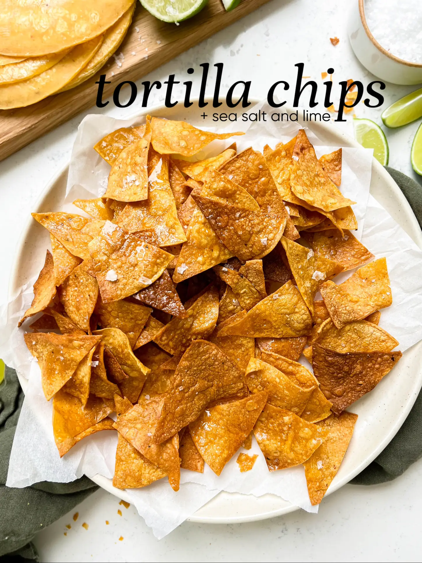 Baked tortilla chips | Video published by Yasmeen Ali | Lemon8