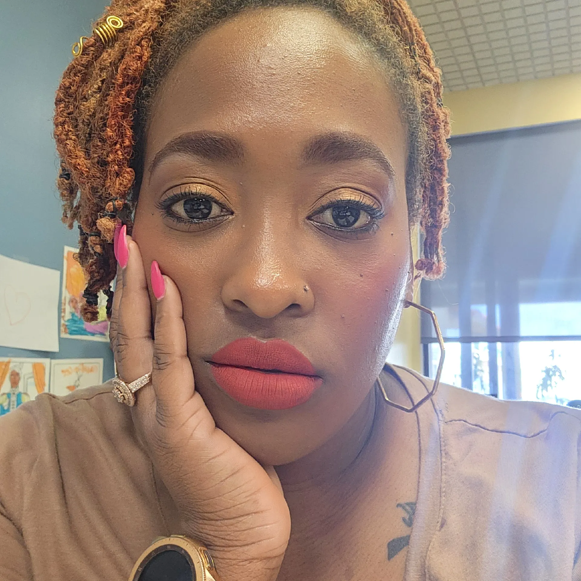 red lips are for brown girls! | Gallery posted by Gee | Lemon8