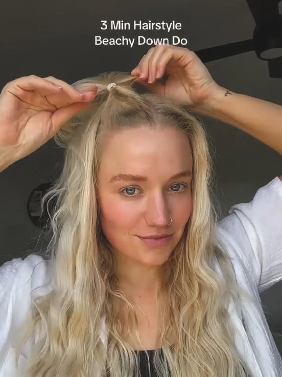 3 MINUTE HAIRSTYLE | Video published by Amy Major | Lemon8