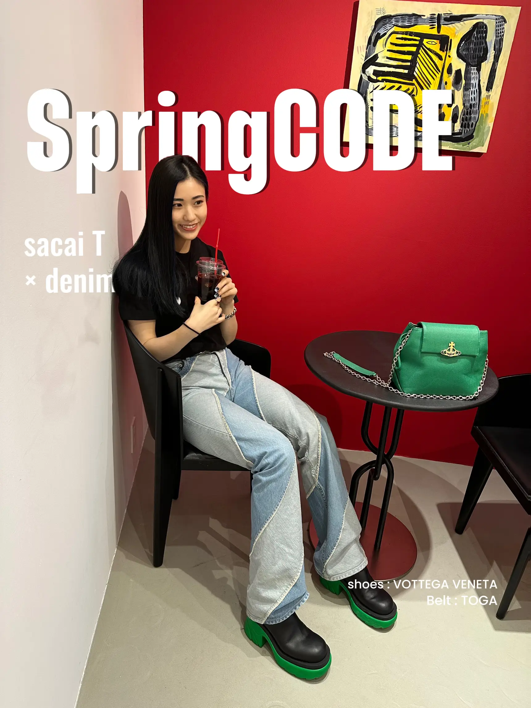 sacai限定Tシャツコーデ🤍 | moeka__aoaoが投稿したフォトブック | Lemon8