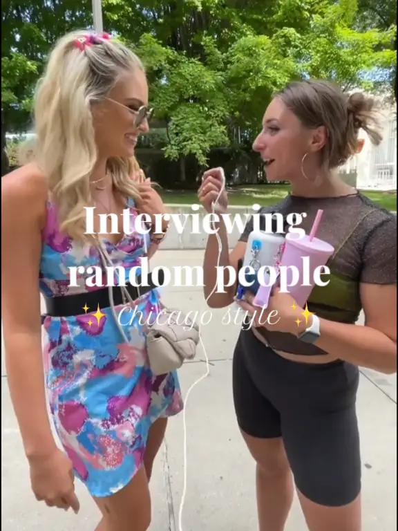 Random interviews 🥰 | Video published by CharCharms | Lemon8