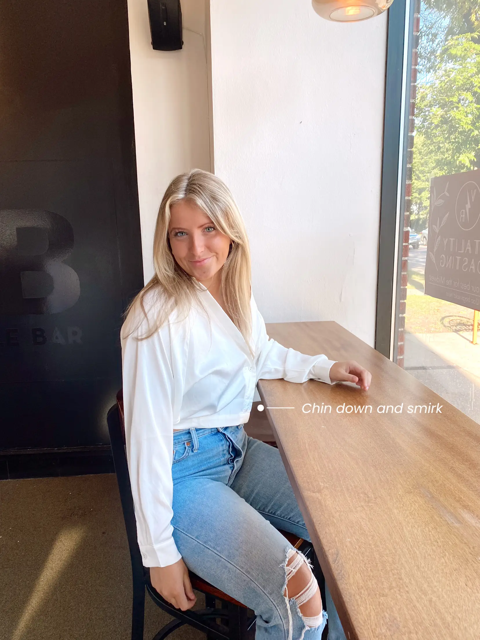 Sitting pose ideas !! | Gallery posted by trinitylynfit | Lemon8