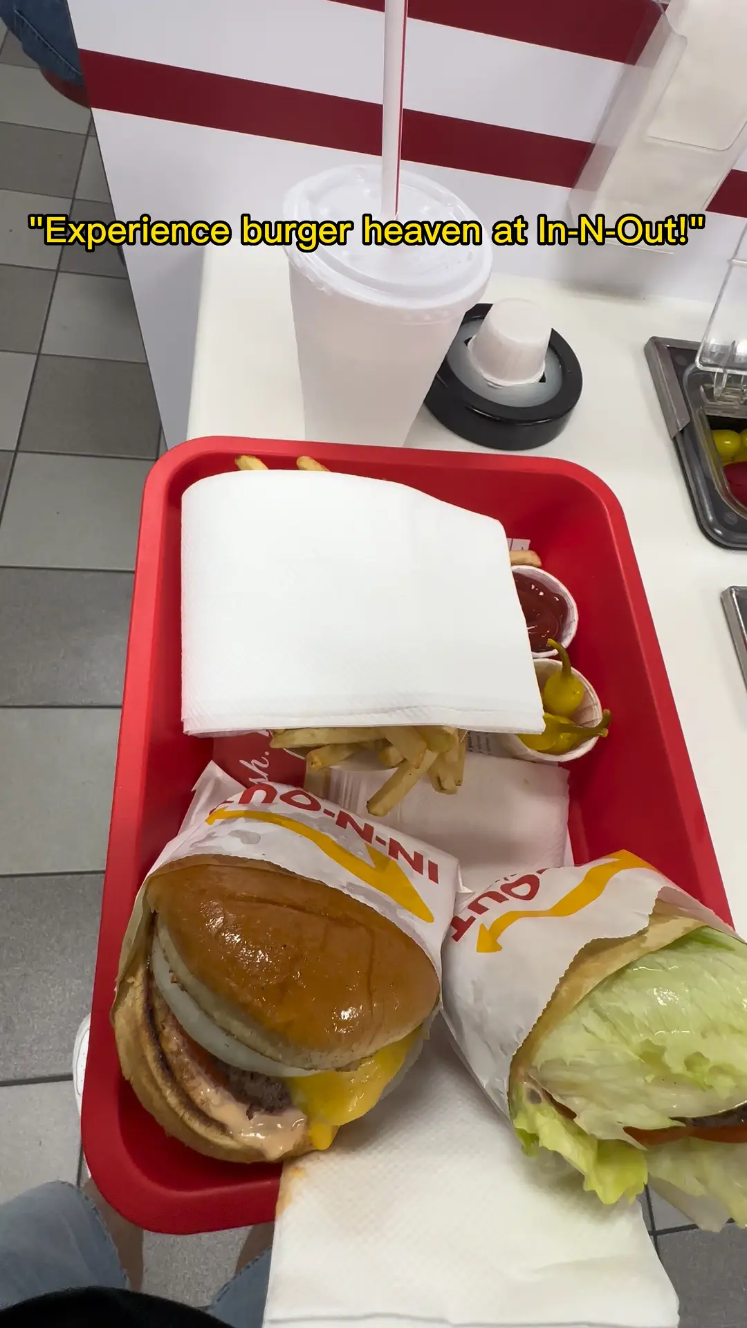 Experience Burger Heaven | Video published by FastFoodsHunter | Lemon8