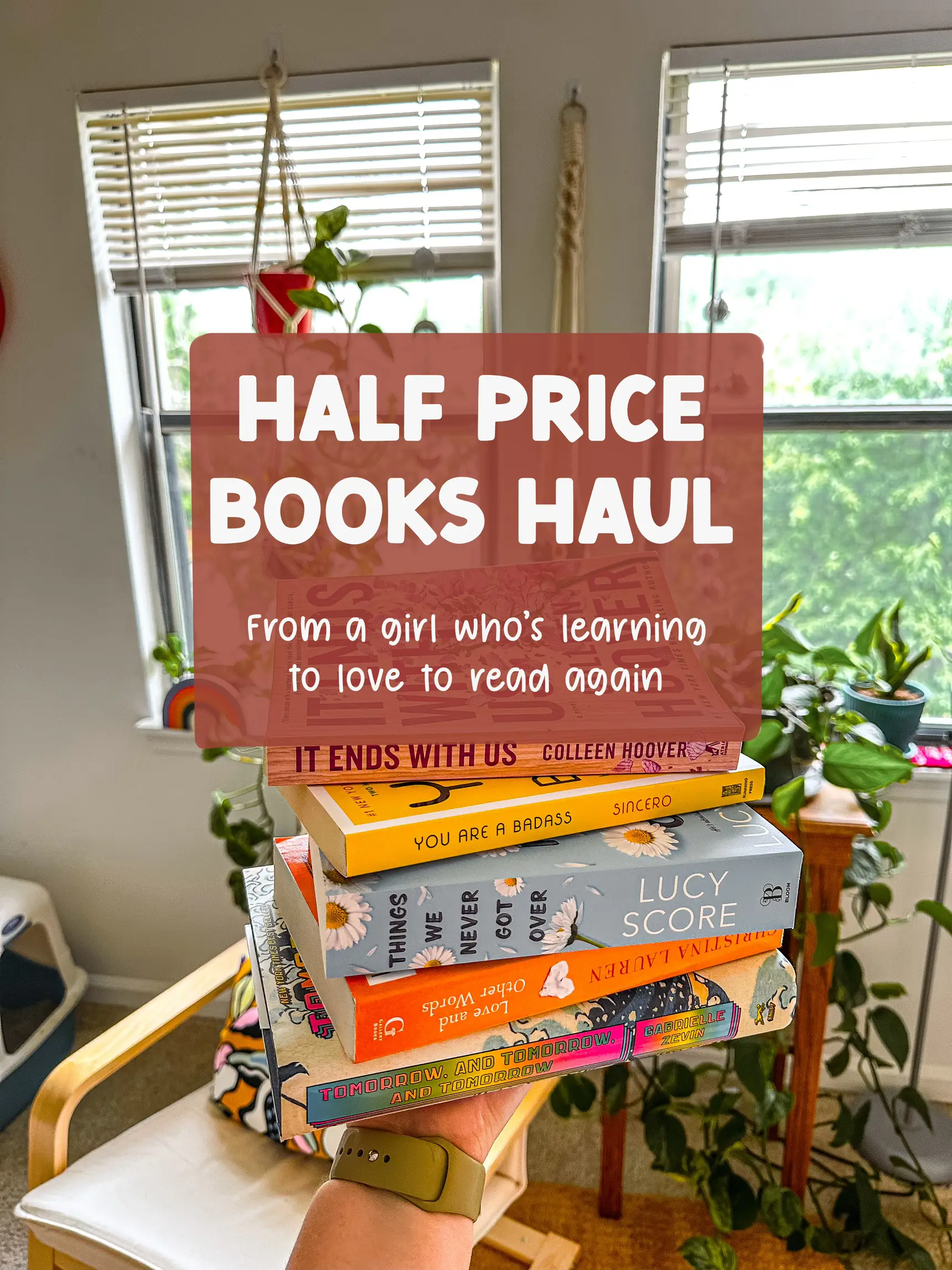 Book haul from a girl learning to love reading📚🫶🏻😌 | Gallery posted by ...