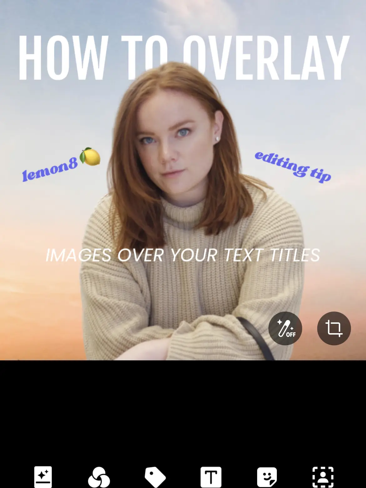 Lemon8 🍋 Edit | Image Overlay on Text Titles | Galeri diposting oleh cassiekicak | Lemon8