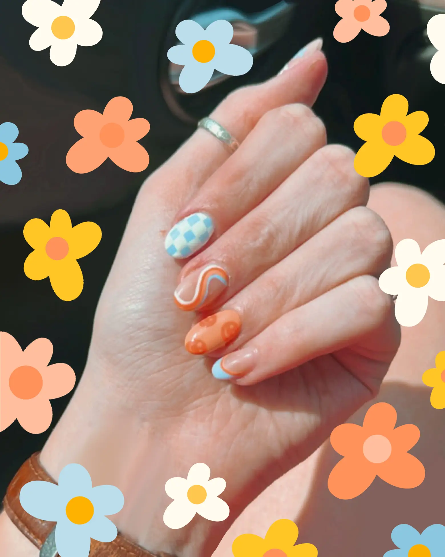 groovy nail inspo 🌈 | Gallery posted by KOLL DESIGNS ☻ | Lemon8