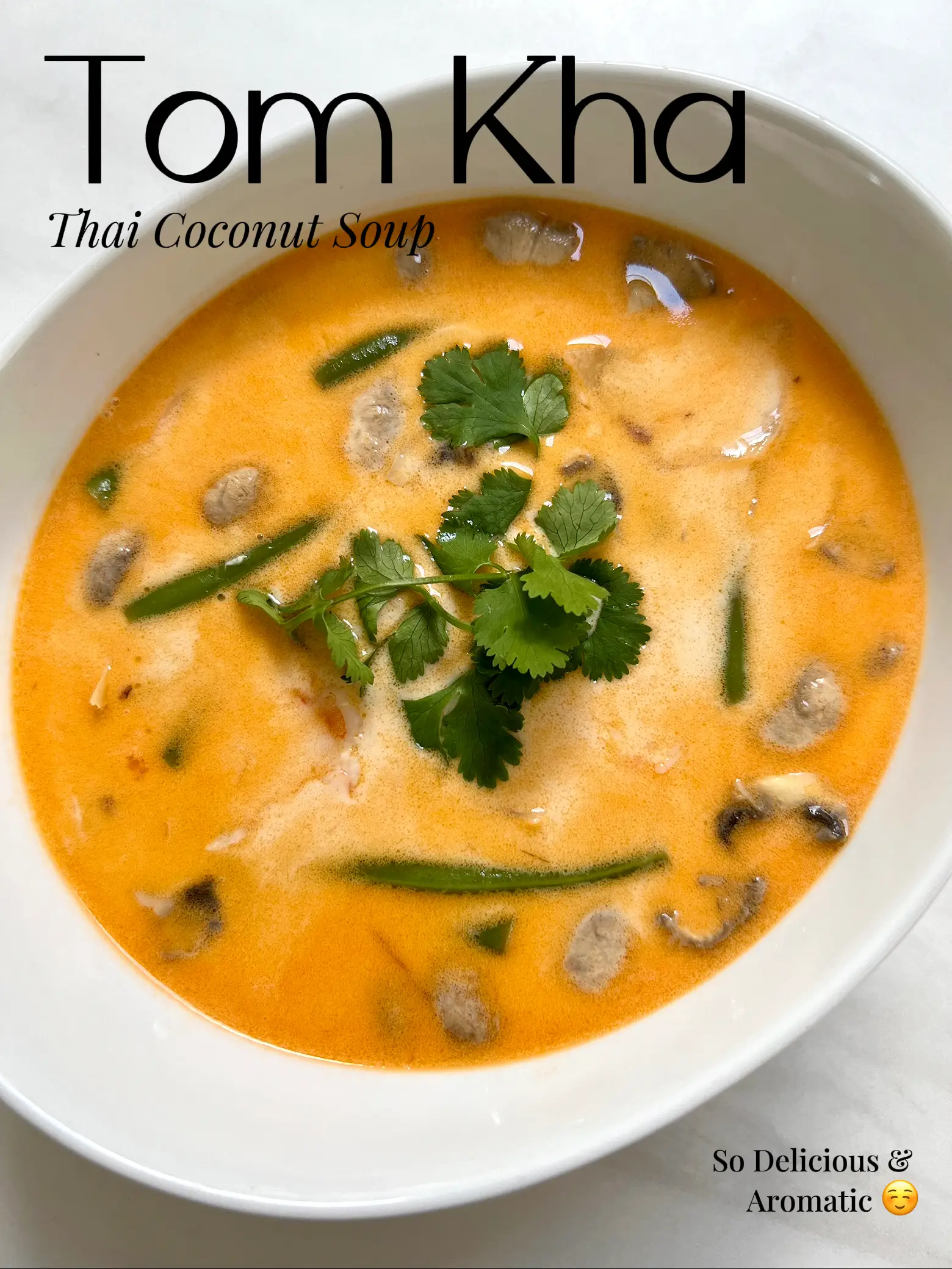 Tom Kha with Shrimp 🦐 (Thai Coconut Soup)! | Video published by Sikfan Kitchen | Lemon8