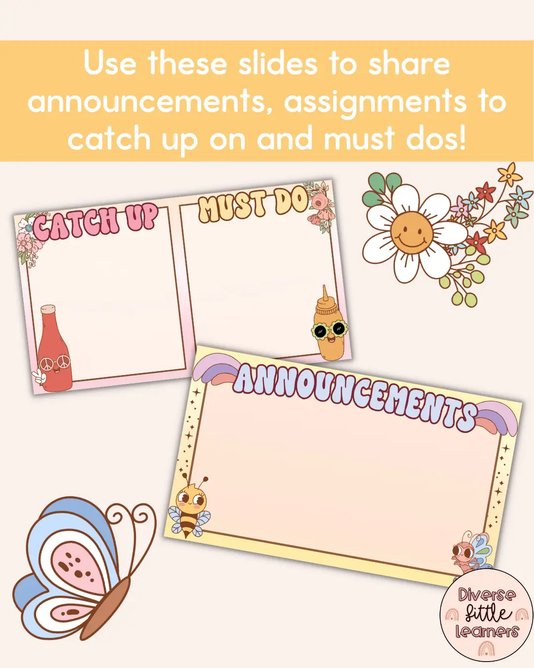 Retro Spring Google Slides FREEBIE! | Gallery posted by Amanda Benjamin ...
