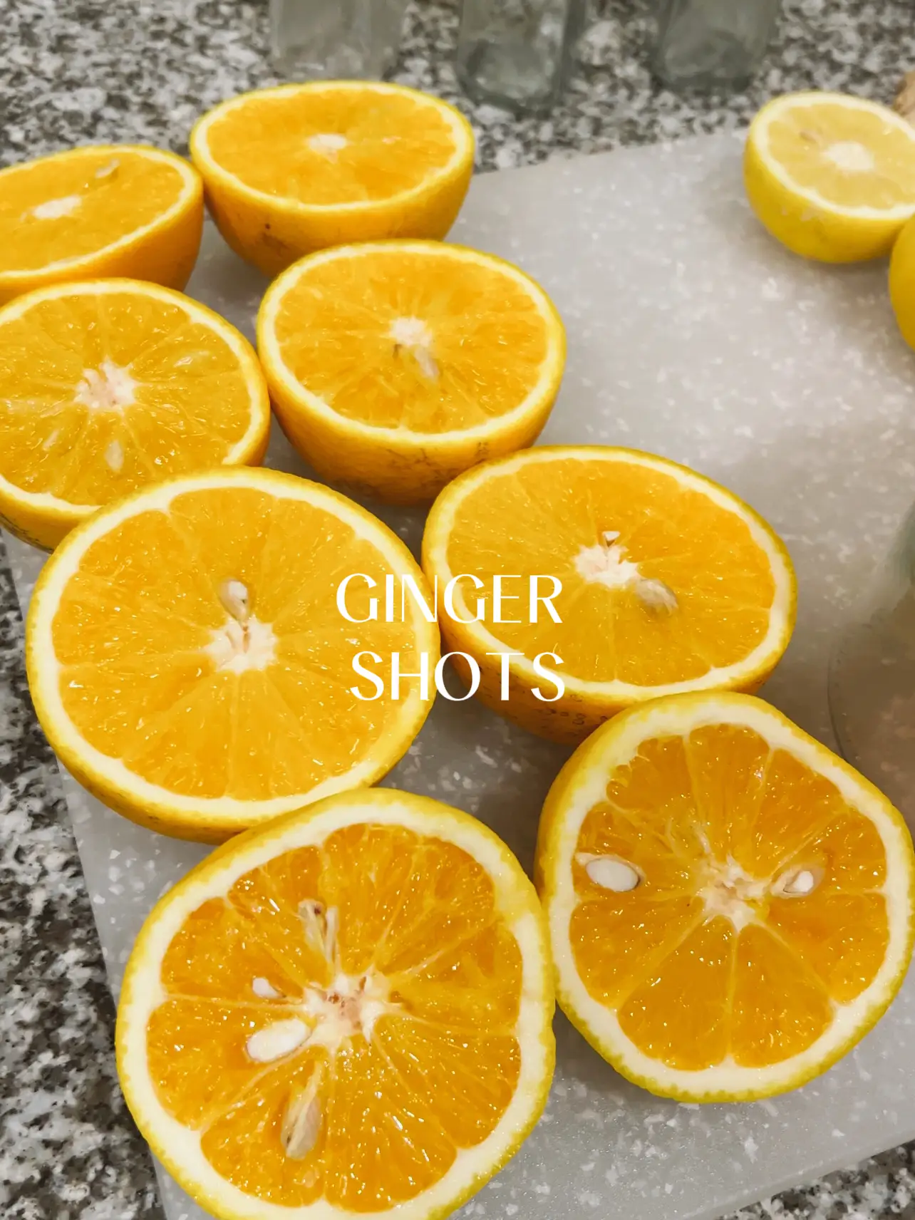 Homemade Ginger Shots! | Video published by itsgiselle | Lemon8