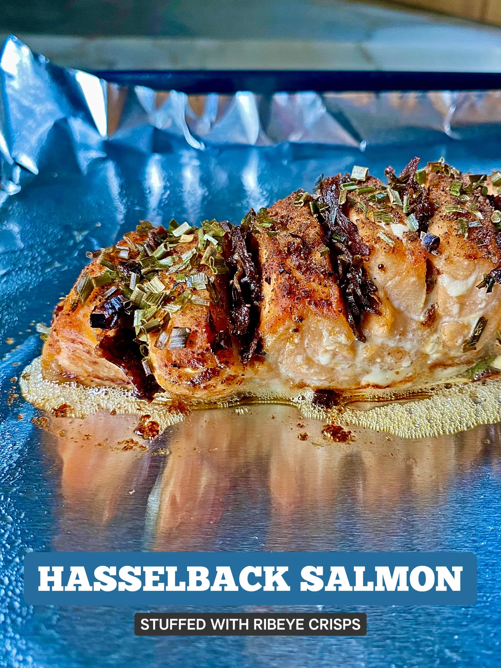 Hasselback Salmon | Gallery posted by Salmon Queen | Lemon8