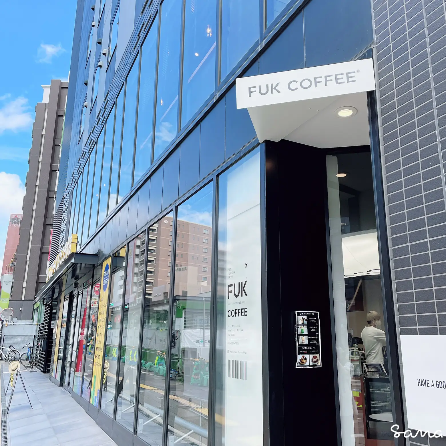 \ ฉันอยากไปครั้งเดียว! กาแฟ FUKUOKA FUK / | แกลเลอรีที่โพสต์โดย Sana | Lemon8