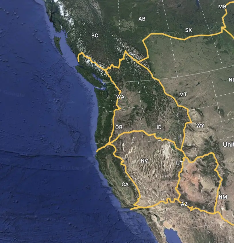 North American natural borders | Gallery posted by Kaizenatte | Lemon8