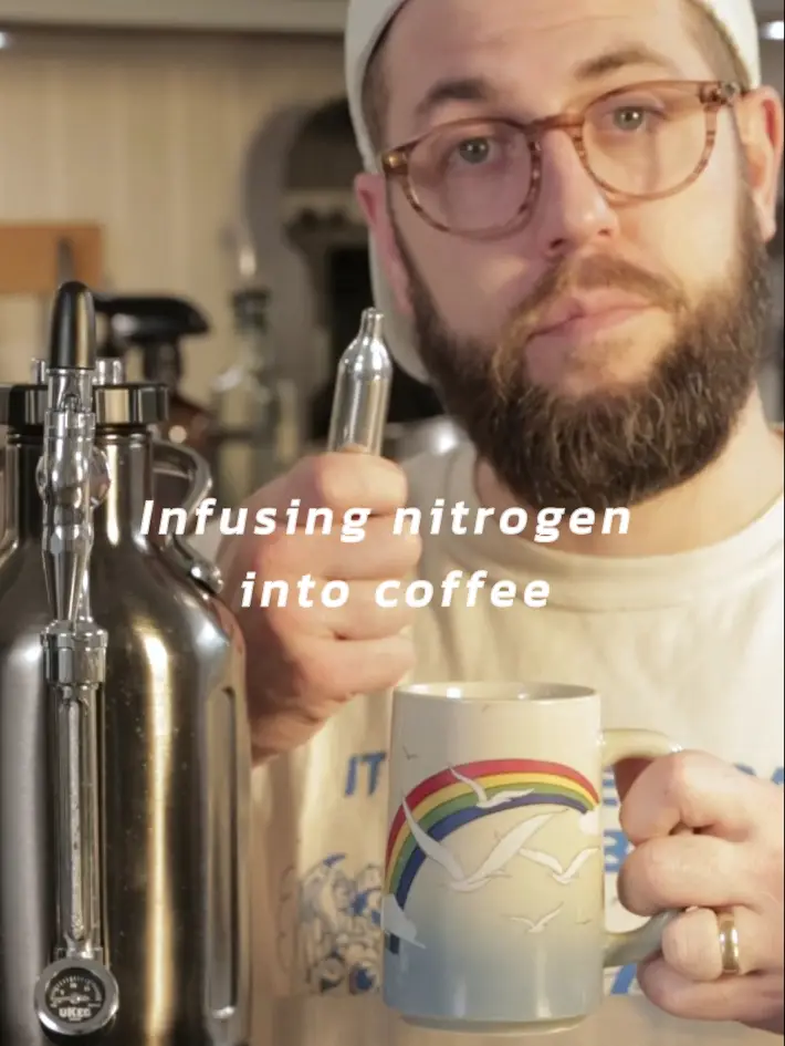 Nitrogen infused coffee? ☕️ | Video published by Pairedpints | Lemon8