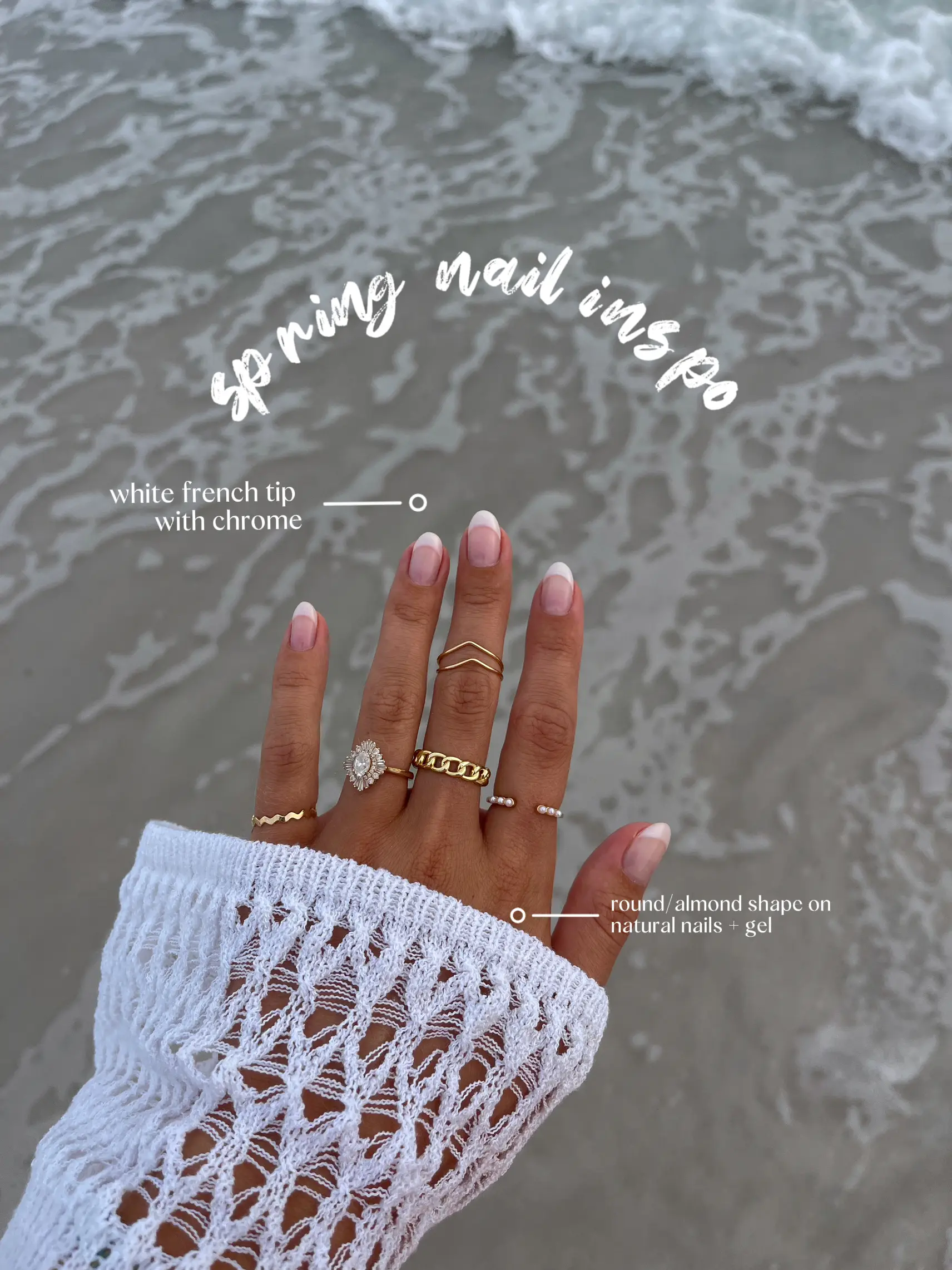 SUBTLE SPRING NAILS 🤍 💅🏼 | Gallery posted by Cass Spinelli | Lemon8