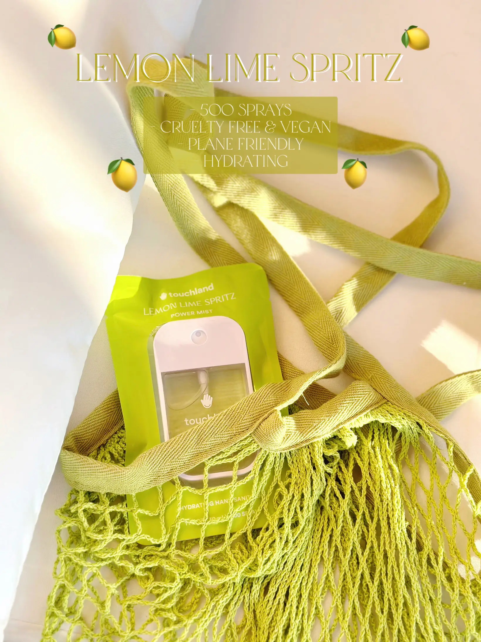 Touchland = a summer MUST have ☀️👏🍋 | แกลเลอรีที่โพสต์โดย Touchland | Lemon8